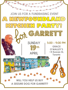 Newfoundland Kitchen Party for Garrett